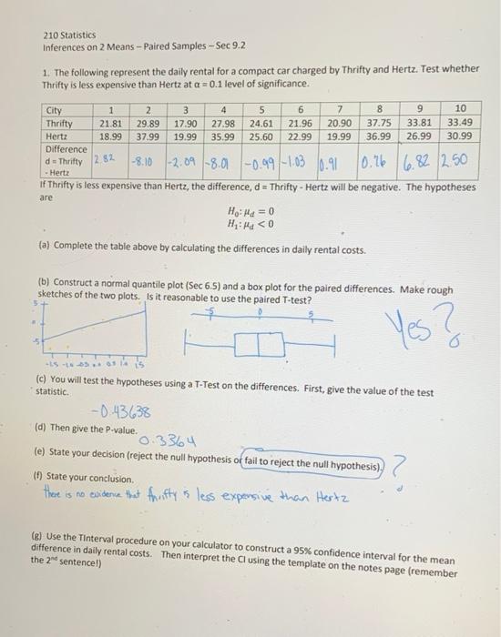Solved can someone double check my answers. im second | Chegg.com