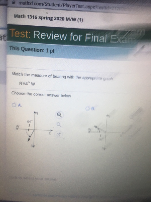 Solved mathxl.com/Student/Player Test.aspx?testid212 Math | Chegg.com