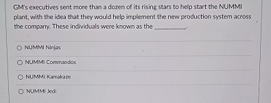 Solved GM's executives sent more than a dozen of its rising | Chegg.com
