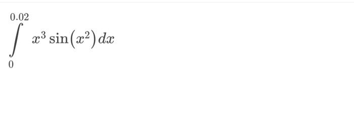 Solved using the maclaurin series representation for sinx= | Chegg.com