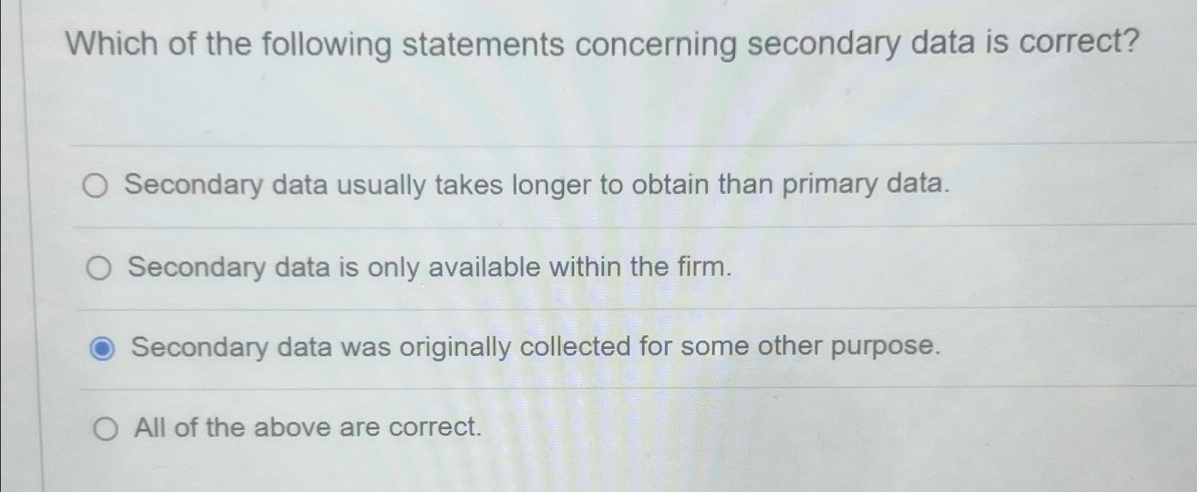 Solved Which of the following statements concerning | Chegg.com