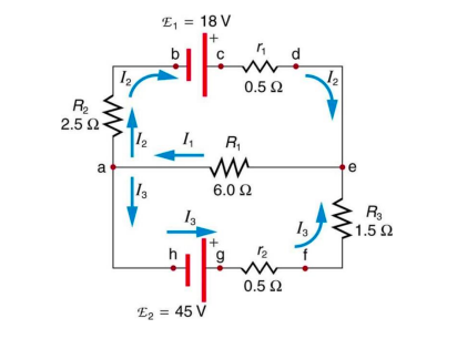 Solved Consider the circuit below.a) ﻿Apply Kirchhoff's | Chegg.com