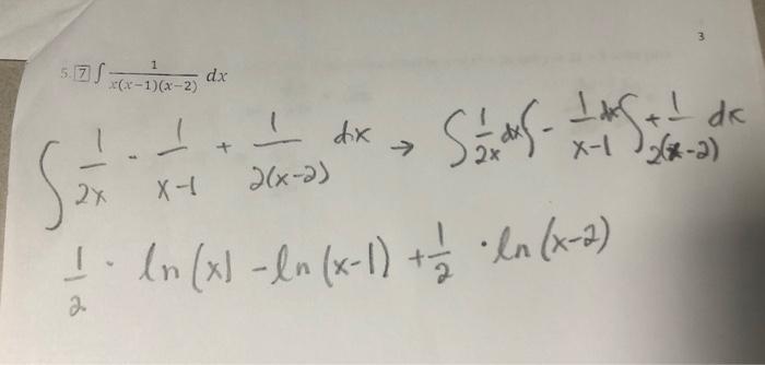 Solved ∫2x1−x−11+2(x−2)1dx→∫2x1x∫−x−1)1x−∬2+(x−2)1dx | Chegg.com