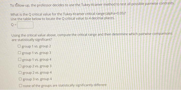 Solved A professor has a class with four recitation groups. | Chegg.com