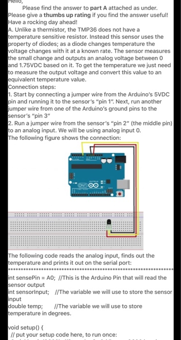 B) Fan control (25pts): When the temperature in the | Chegg.com