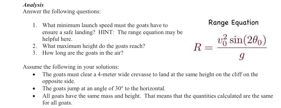 Solved AnalysisAnswer the following questions:What minimum | Chegg.com