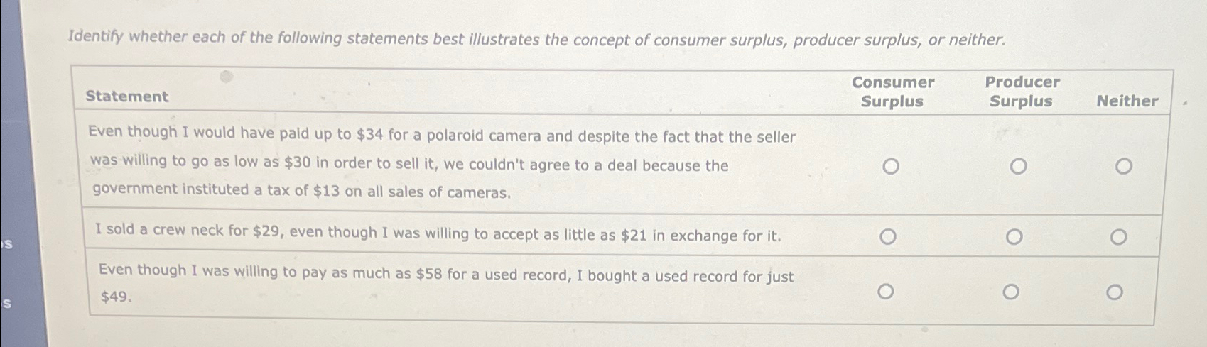 Solved Identify whether each of the following statements | Chegg.com