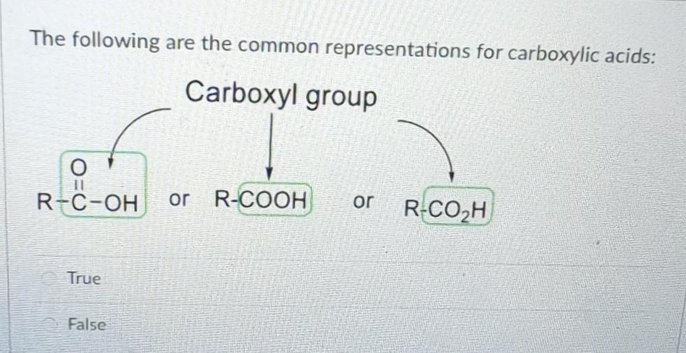 Solved The following are the common representations for | Chegg.com