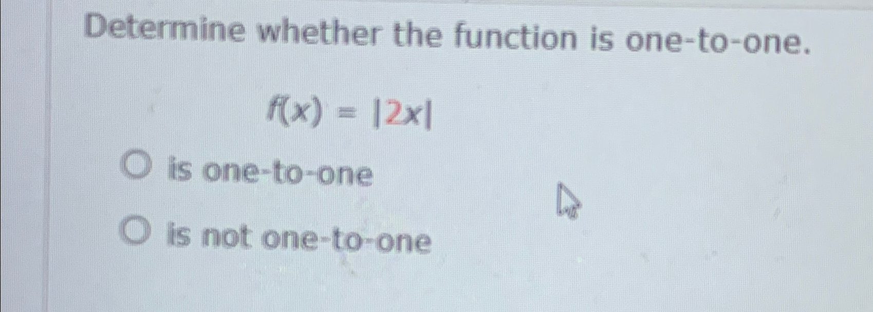 Solved Determine whether the function is | Chegg.com