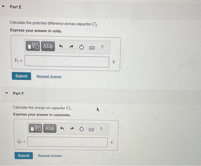 Solved In (Figure 1), C1=C5=8.5μF and C2=C3=C4=4.7μF. Part A | Chegg.com