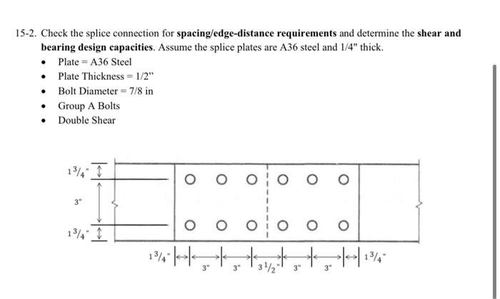 Solved 15-2. Check the splice connection for | Chegg.com
