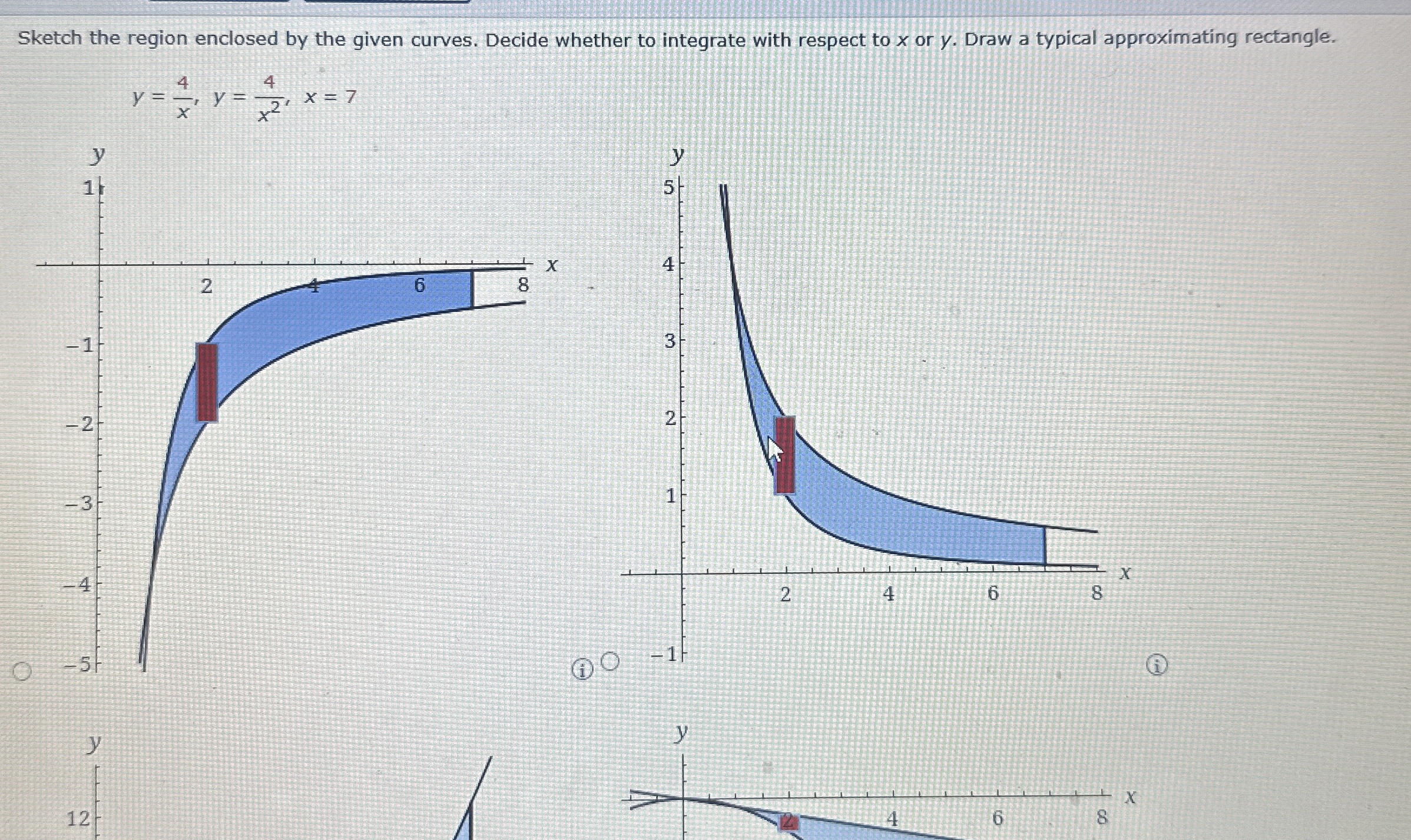 Solved Sketch the region enclosed by the given curves. | Chegg.com