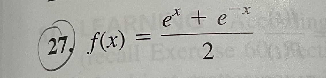 Solved In exercises 1 ﻿through 38, ﻿differentiate the given | Chegg.com