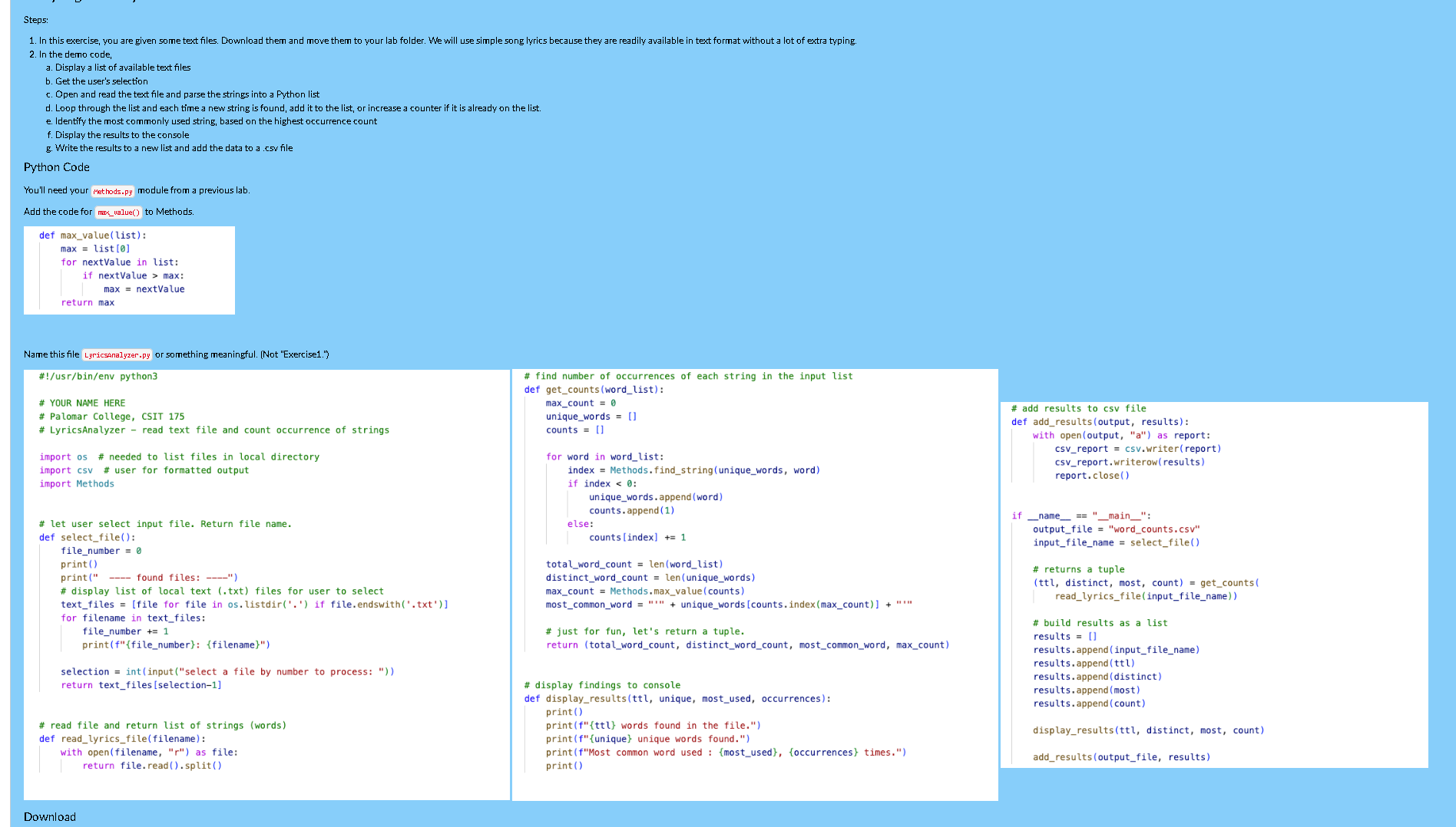 Solved how do i add exception handling to validate the user | Chegg.com