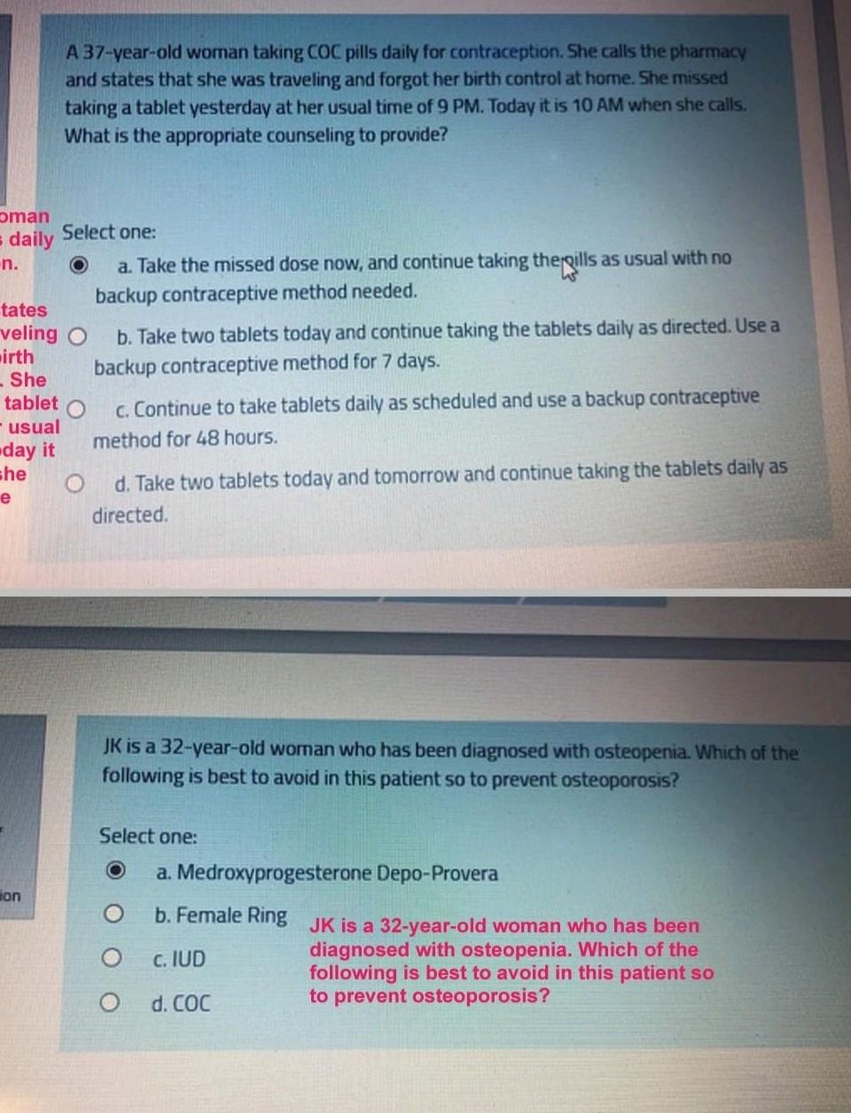 Solved Which of the following drugs may decrease the | Chegg.com