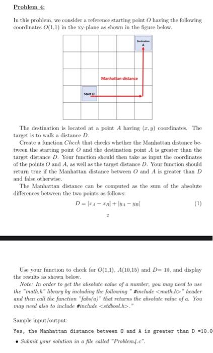 Solved In this problem, we consider a reference starting | Chegg.com