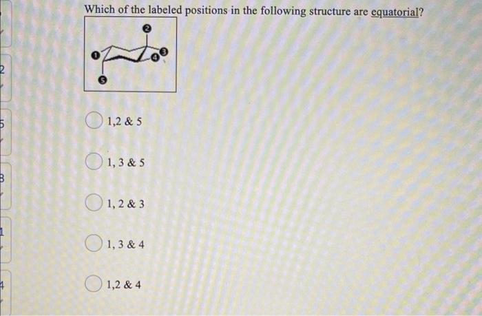 Solved Which of the labeled positions in the following | Chegg.com