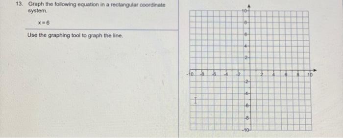 Solved 13. Graph the following equation in a rectangular | Chegg.com