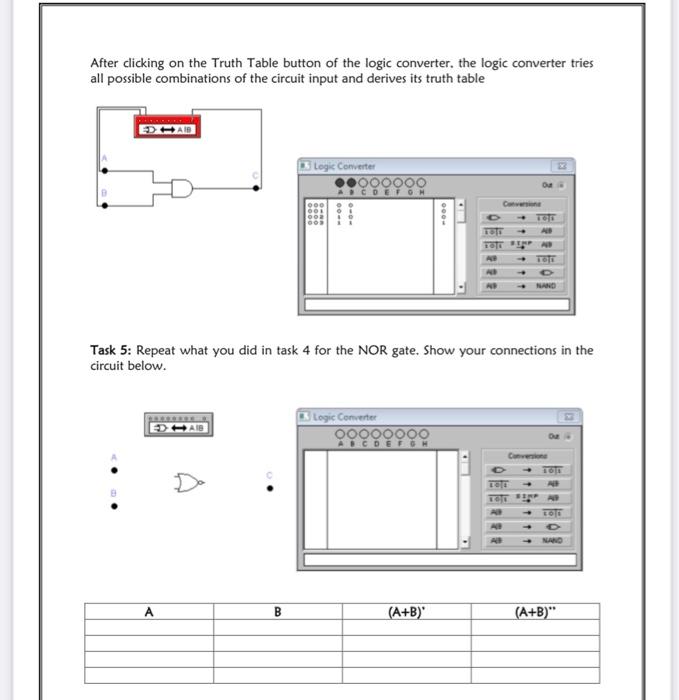Solved Task 4: Construct the following circuit SY + Parbre A | Chegg.com