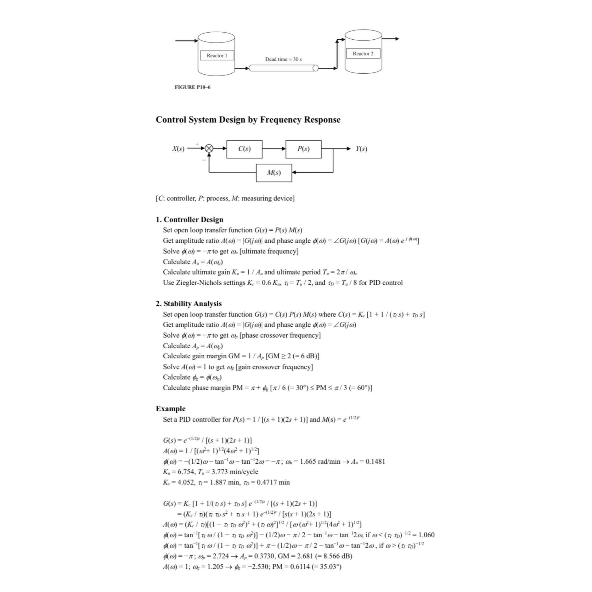Solved Design a PID controller for the process in Figure | Chegg.com