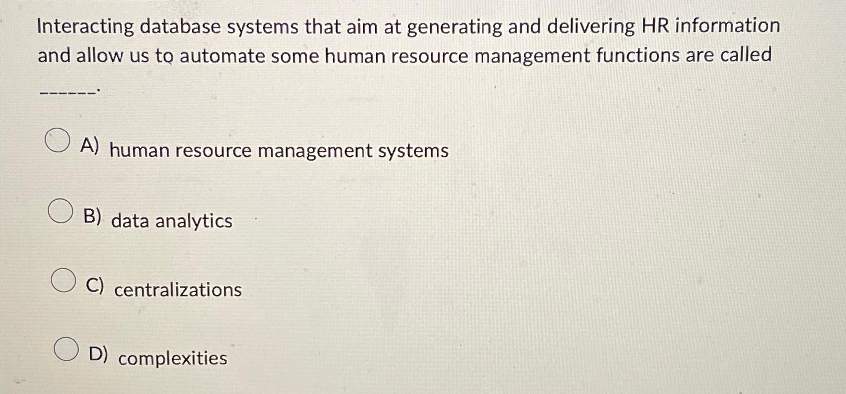 Solved Interacting Database Systems That Aim At Generating