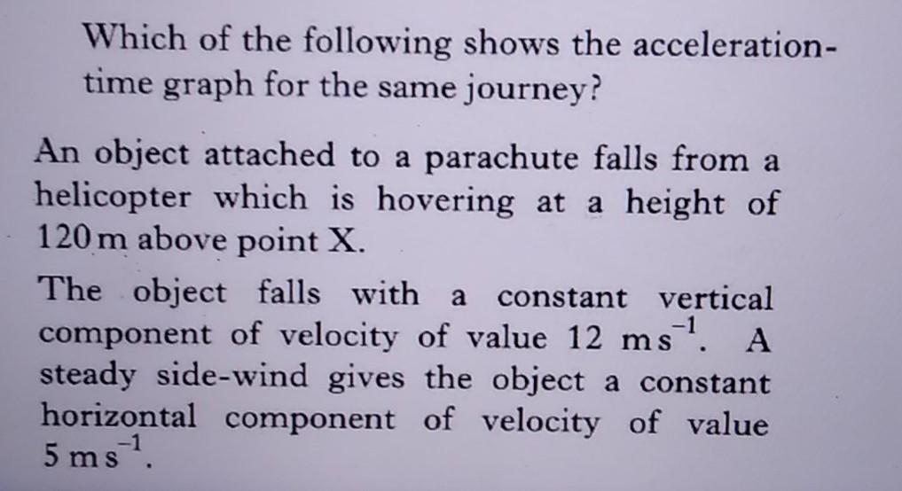 Solved How far from point X does the object hit the ground? | Chegg.com