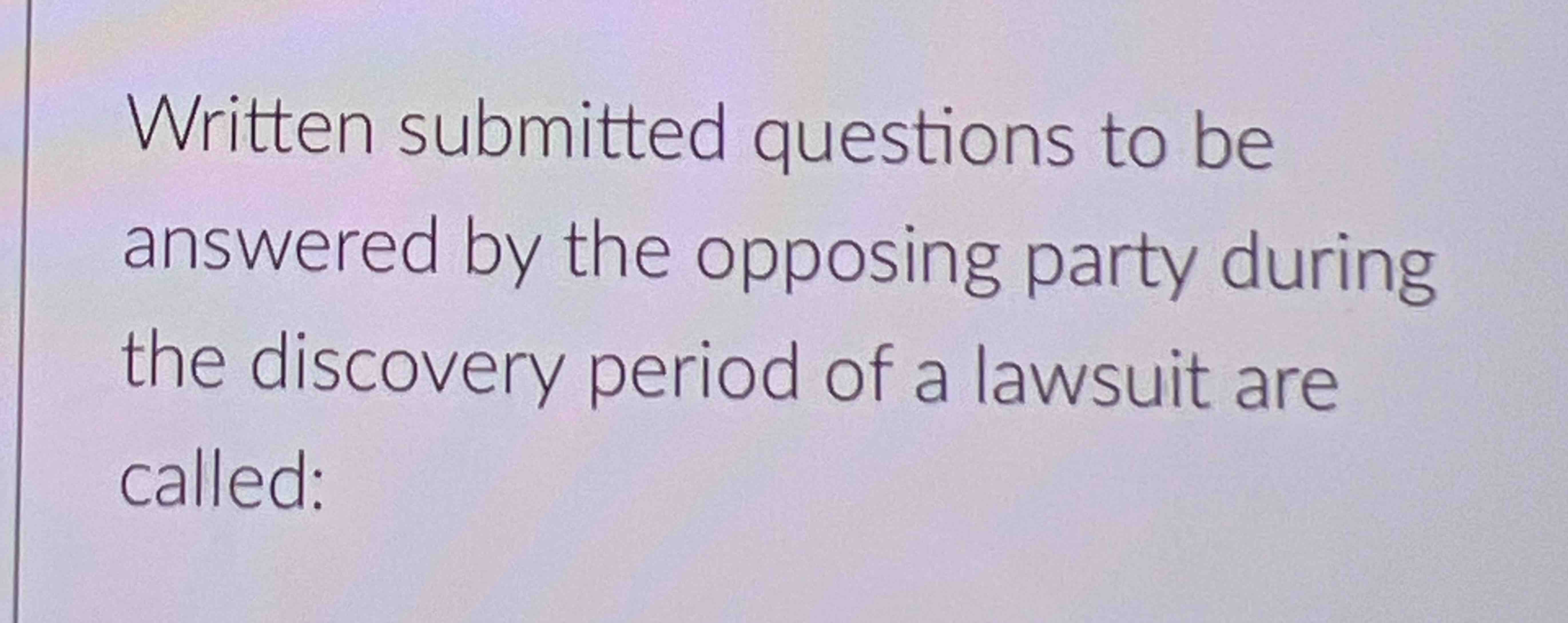 Solved Written submitted questions to beanswered by the | Chegg.com