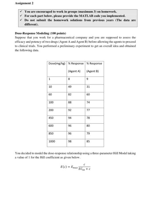 Solved Assignment 2 You are encouraged to work in groups | Chegg.com