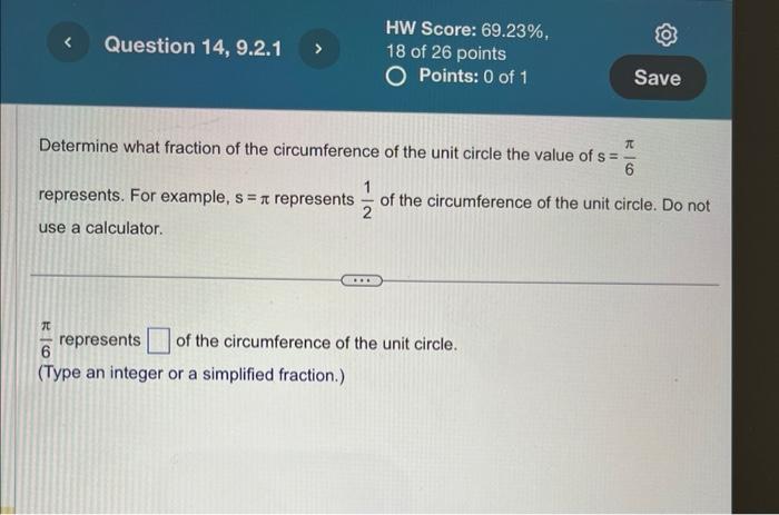 Solved Determine what fraction of the circumference of the | Chegg.com