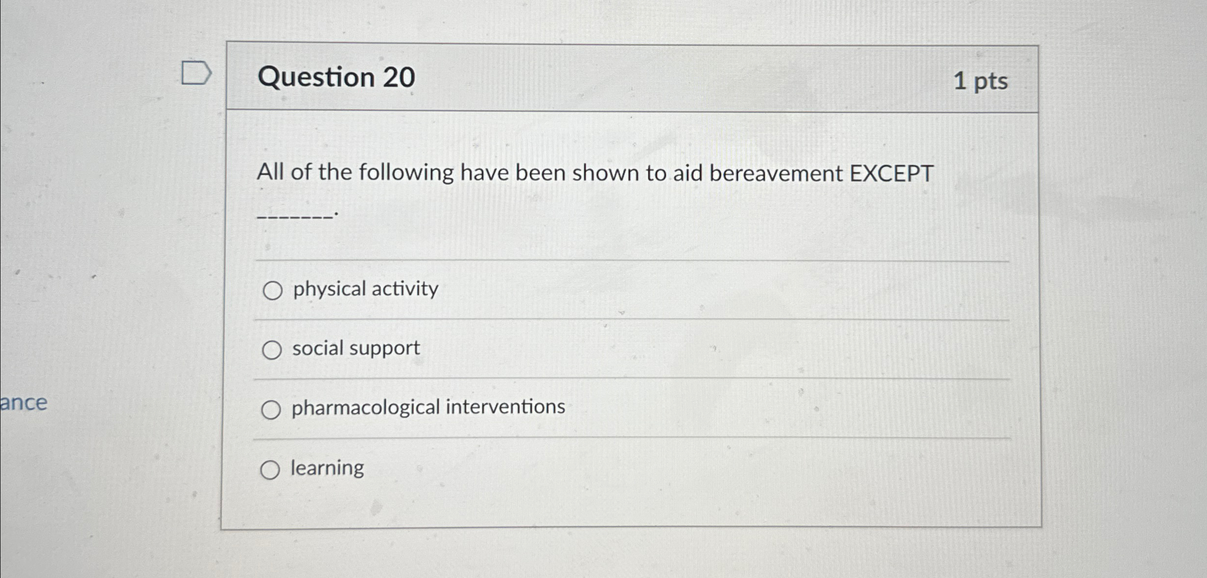 Solved Question 201 ﻿ptsAll of the following have been shown | Chegg.com