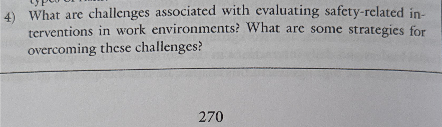 Solved What are challenges associated with evaluating | Chegg.com