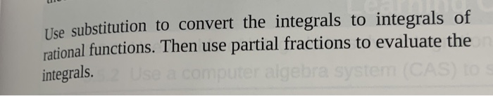 Solved Use substitution to convert the integrals to | Chegg.com