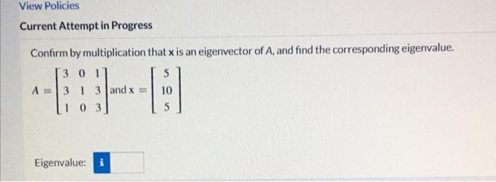 Solved Let A be a 6x6 matrix with the characteristic | Chegg.com