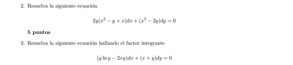 Solved Resuelva la siguiente | Chegg.com