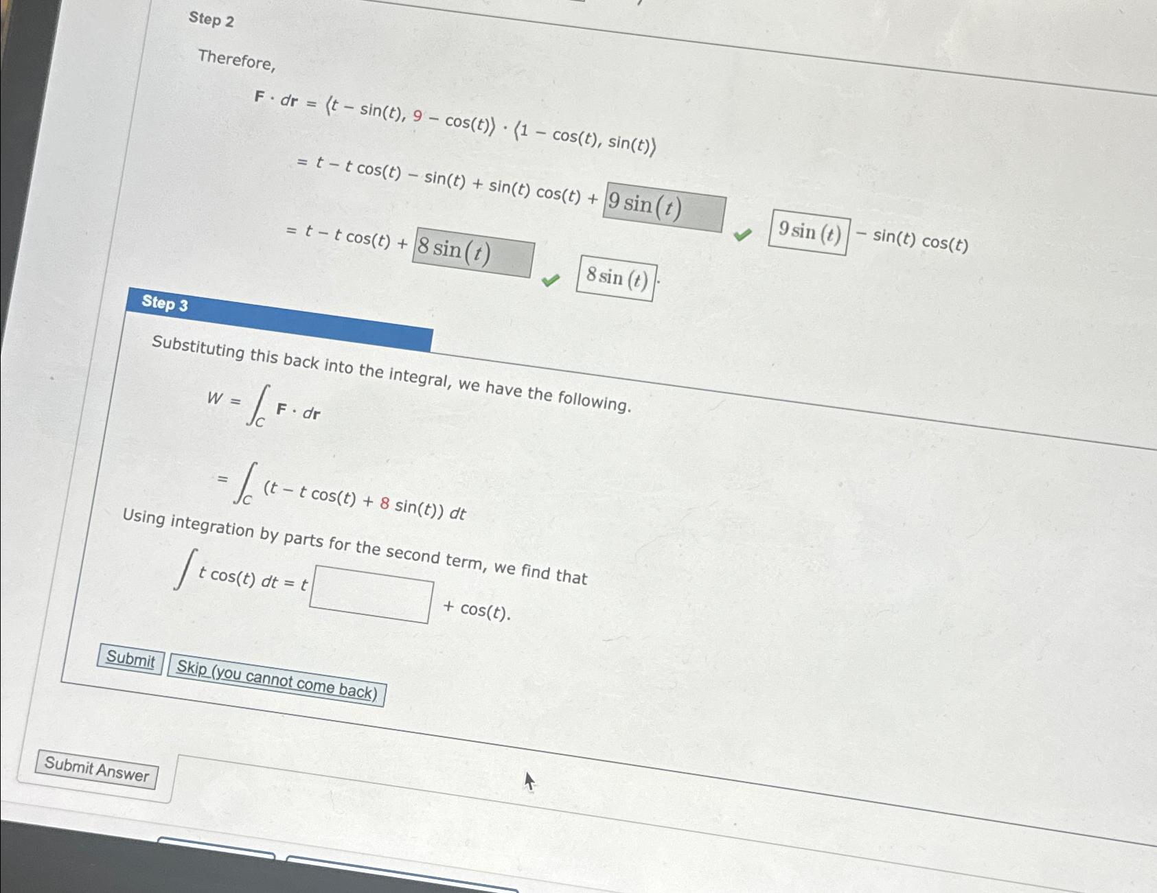 Solved Step | Chegg.com