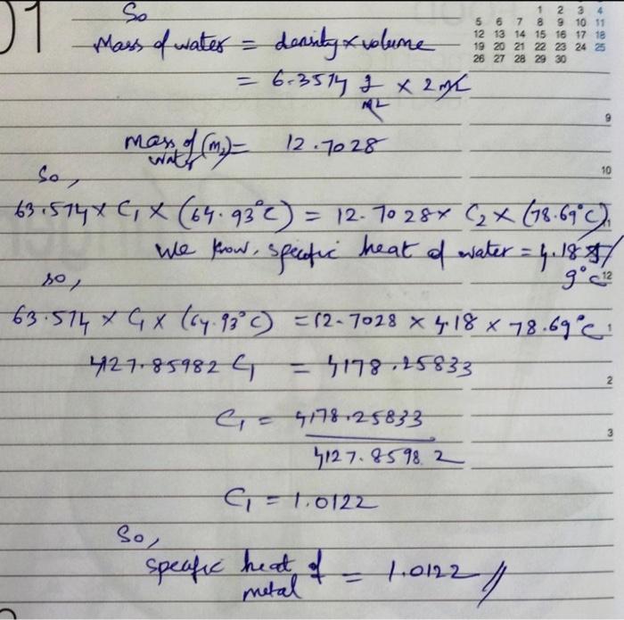 Solved Q11. Calculate the percent difference between the | Chegg.com