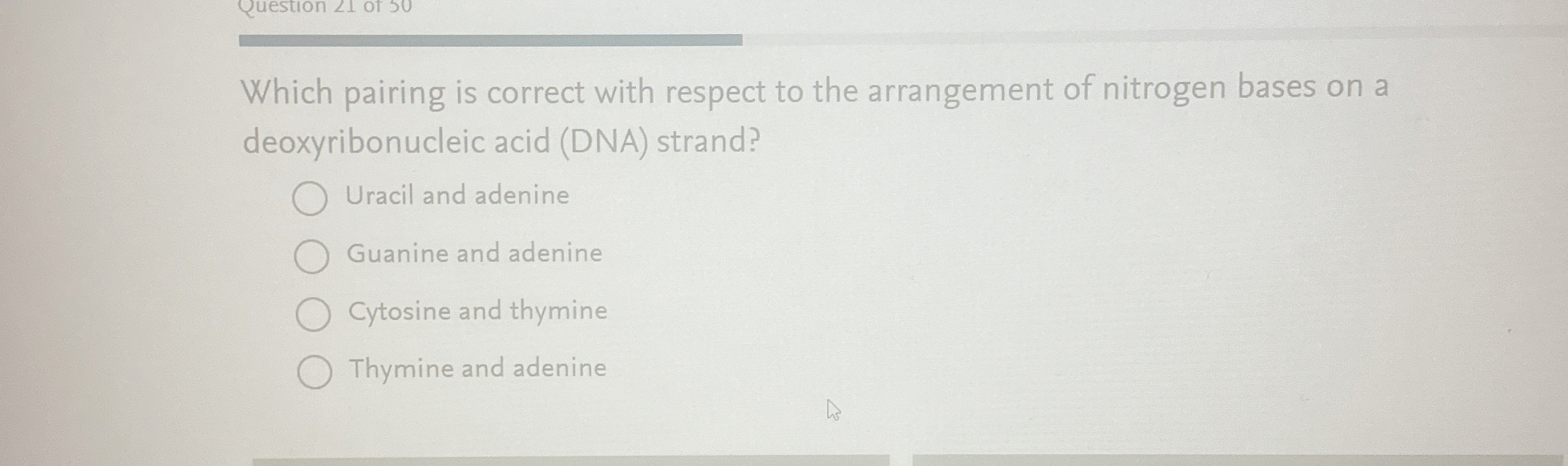 Solved Which pairing is correct with respect to the | Chegg.com