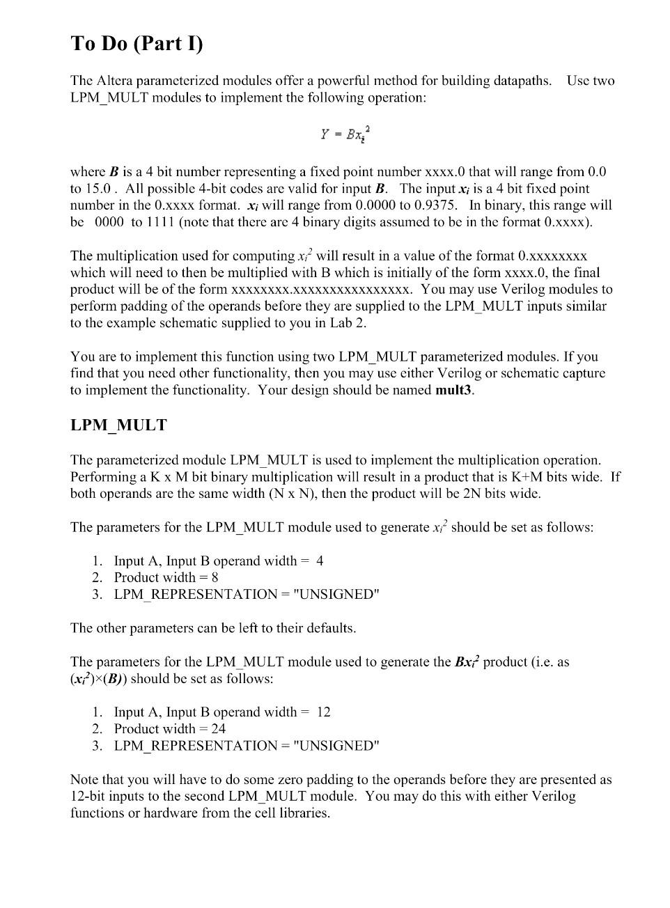 Solved Objective: The objective of this lab is to introduce | Chegg.com