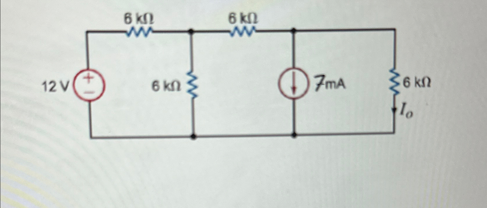 Solved Use superposition theorem to find Io | Chegg.com