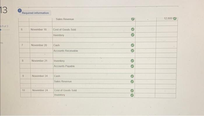 Solved Required information Problem 6-6B Record transactions | Chegg.com