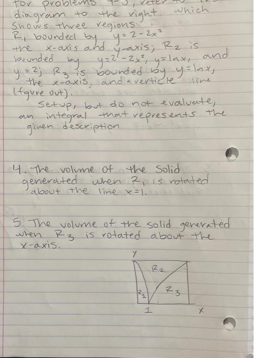 Solved diagram to the right which Shows three regions: R1 | Chegg.com