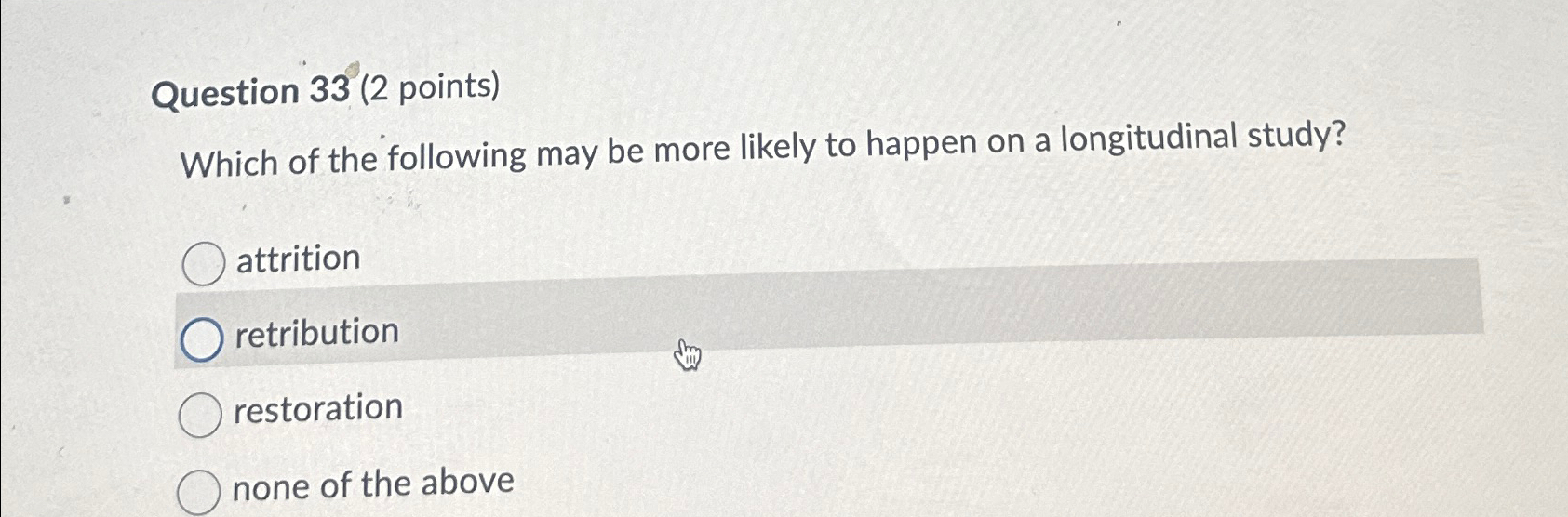 Solved Question 33 (2 ﻿points)Which of the following may be | Chegg.com