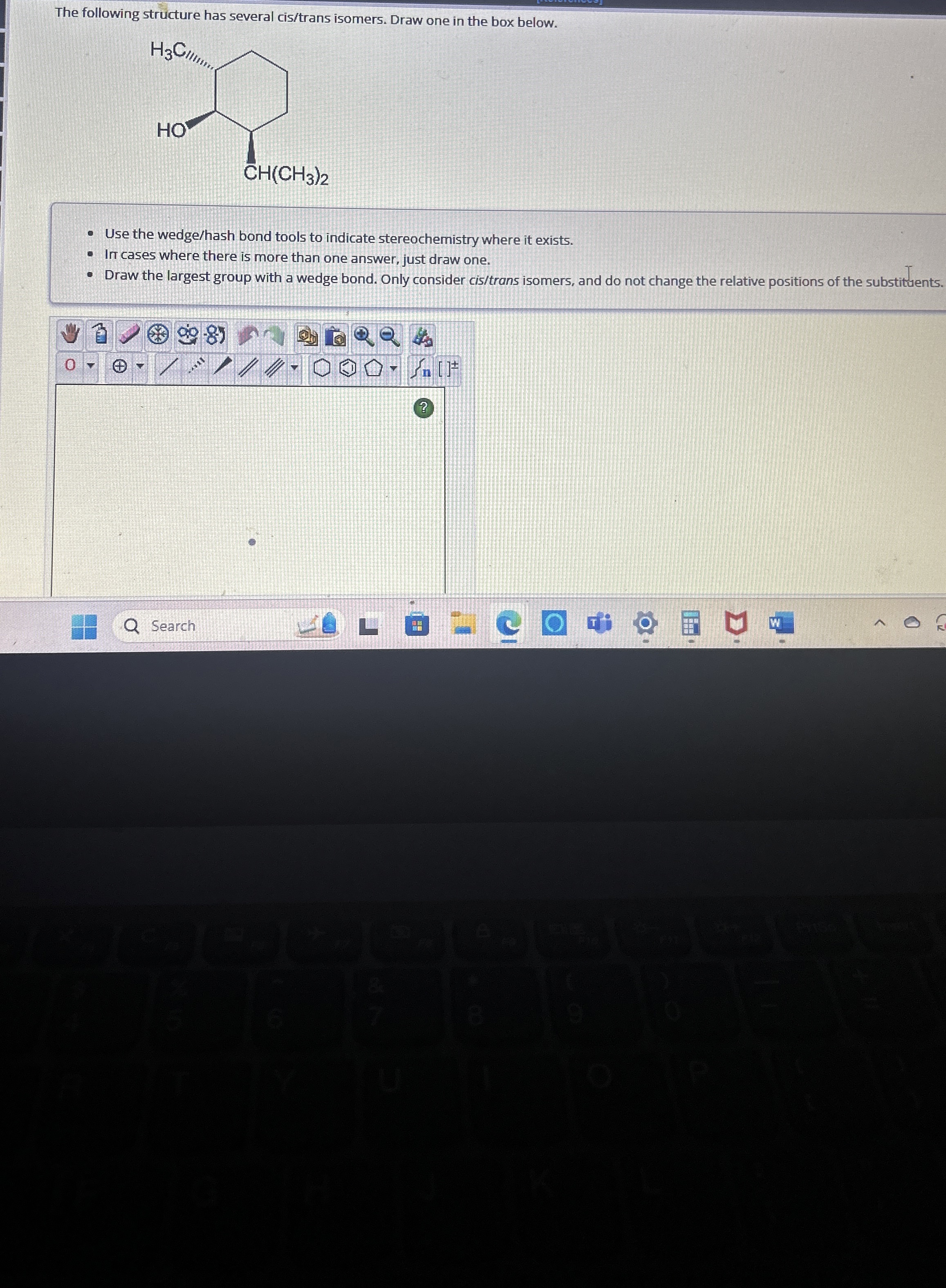 Solved The following structure has several cis/trans | Chegg.com