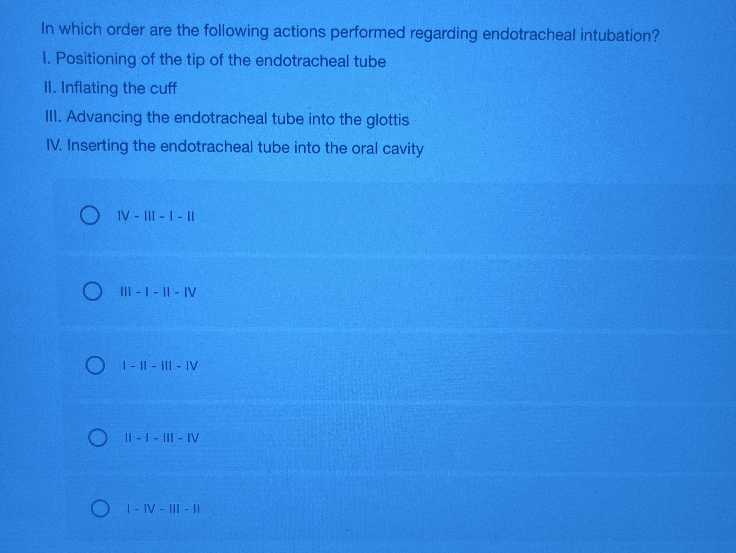 Solved In which order are the following actions performed | Chegg.com