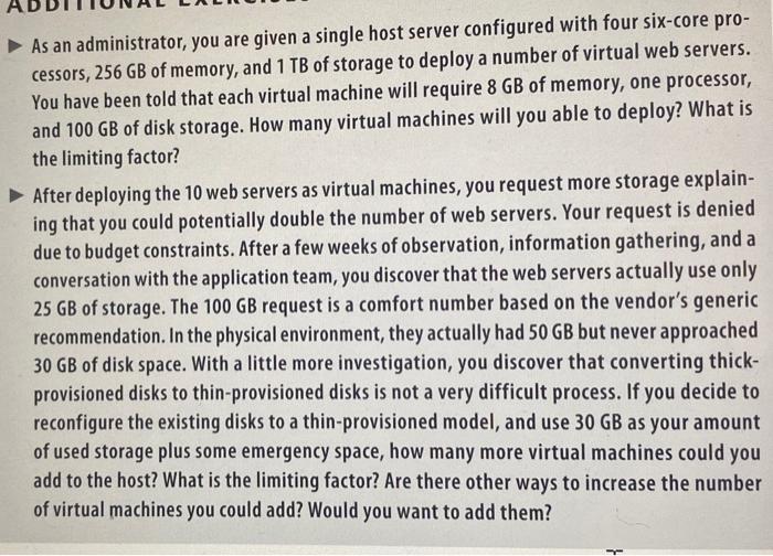 Solved As an administrator, you are given a single host | Chegg.com