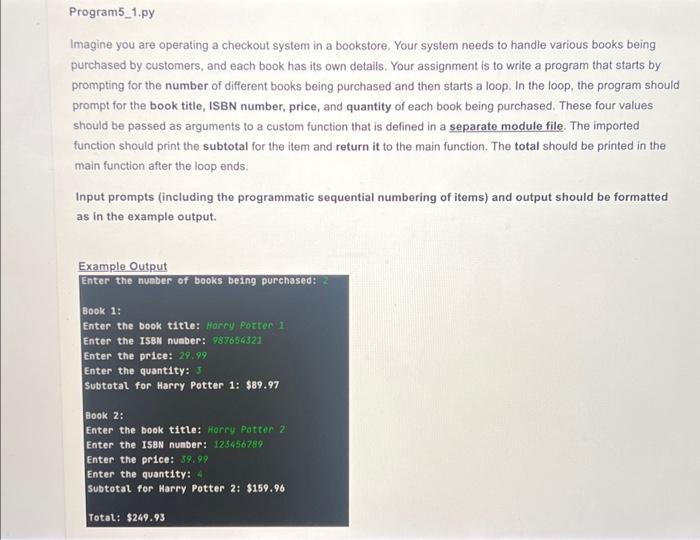 Solved Imagine you are operating a checkout system in a | Chegg.com
