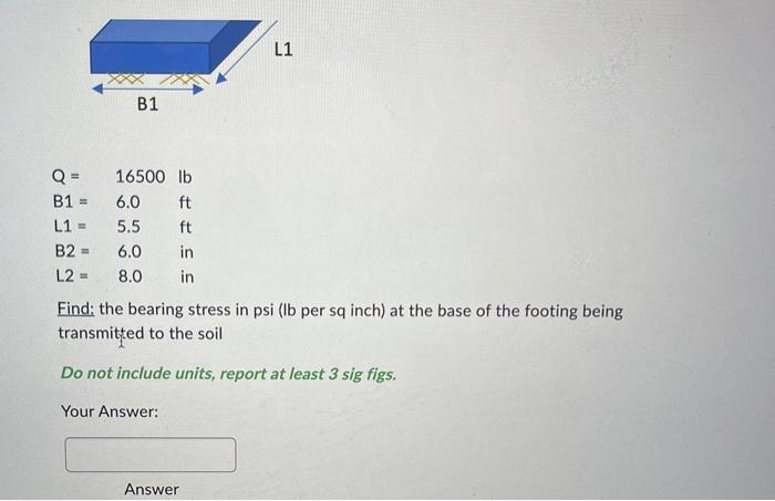 Solved A solid rectangular column (6.0 in. ×8.0 in.) is | Chegg.com