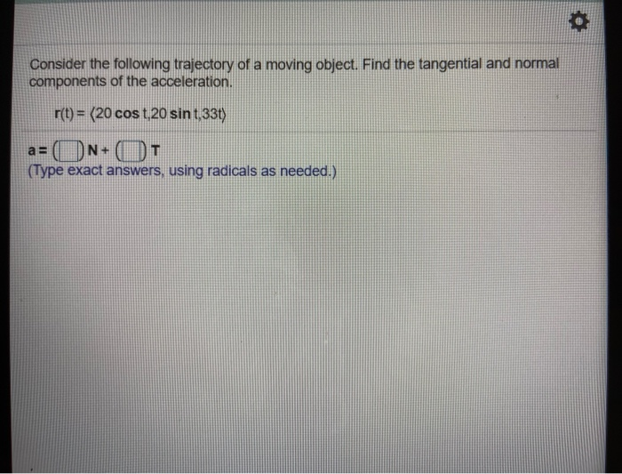 Solved Consider the following trajectory of a moving object. | Chegg.com