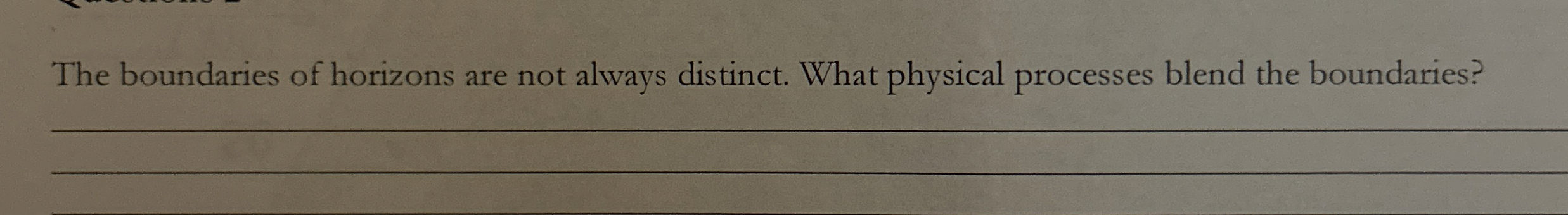 Solved The boundaries of horizons are not always distinct. | Chegg.com