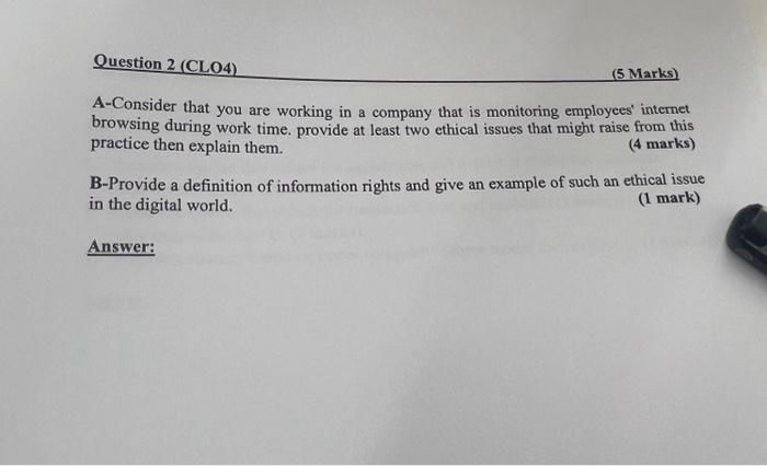 Solved A-Consider that you are working in a company that is | Chegg.com